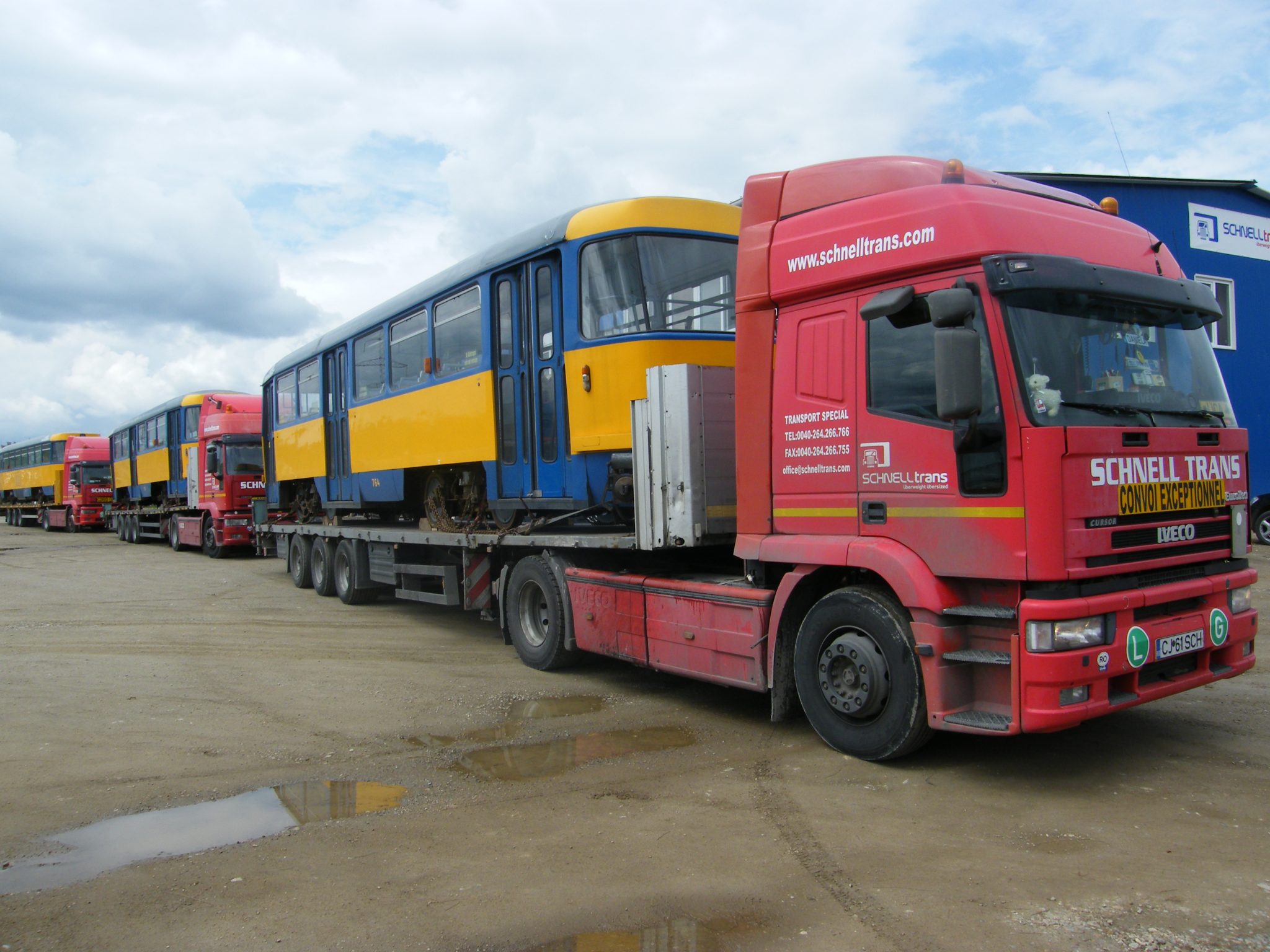Delivery Of 30 Trams For A Project In Bulgaria – Schnell Heavy Logistics